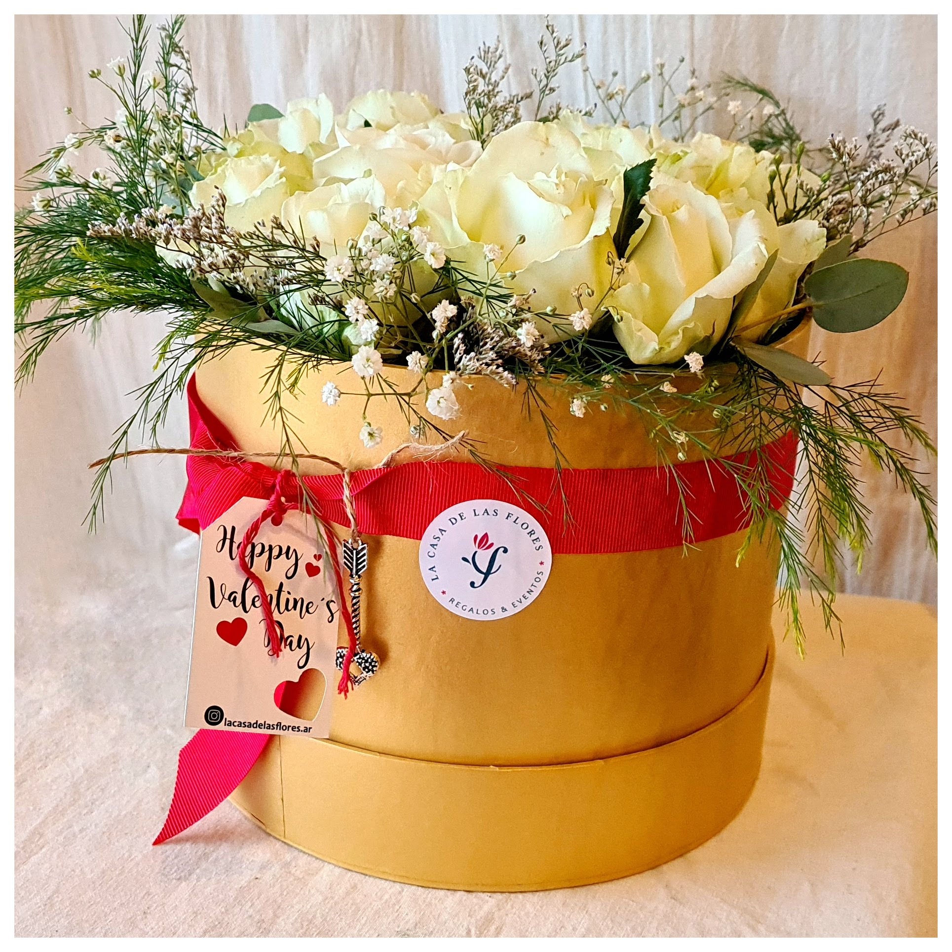 FLOWER BOX Premuim Grande Deluxe con 12 Rosas (copia) – La Casa De Las ...